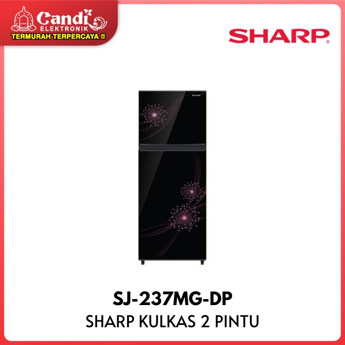 Jual SHARP KULKAS 2 PINTU 205 LITER SJ-237MG-DP | Shopee Indonesia