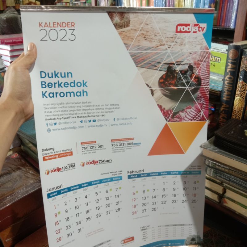 Jual kalender tahun 2023 dinding rodja | Shopee Indonesia