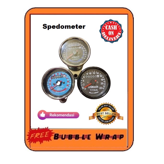 Jual Speedometer Spido Kilometer KM Tachometer Odometer Indikator ...