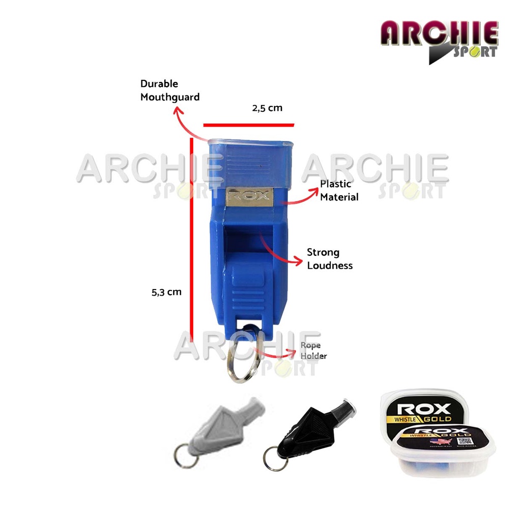 Jual Whistle Pluit Peluit ROX Gold Animo + Box Exclusive | Shopee Indonesia