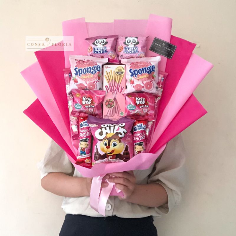 Jual Buket snack / buket jajan / hadiah wisuda / kado ulang tahun ...