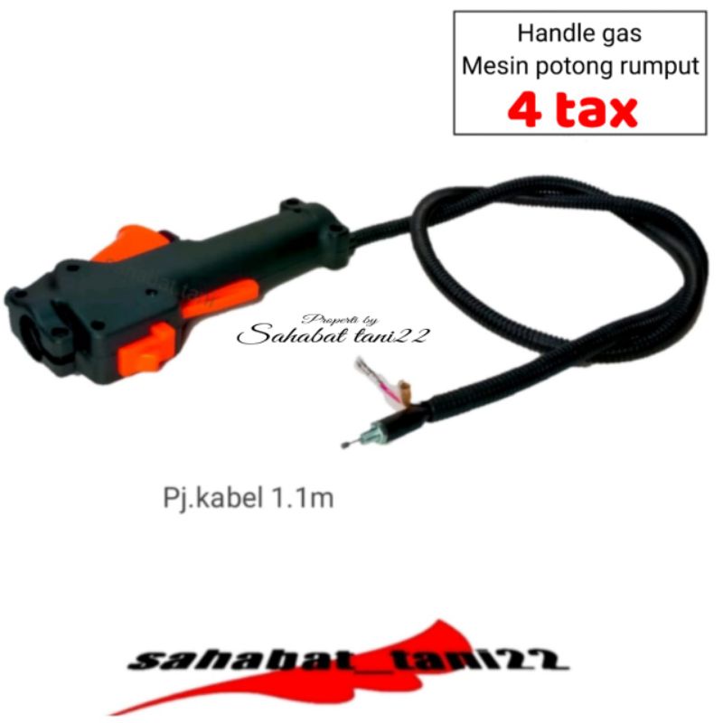 Jual Handel Handle gas assy mesin potong rumput 4Tak GX35 GX31 | Shopee ...