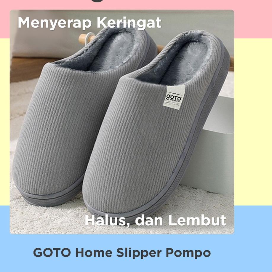 Jual Kekinian Goto Pompo Sendal Rumah Indoor Home Slipper Sandal Kamar ...