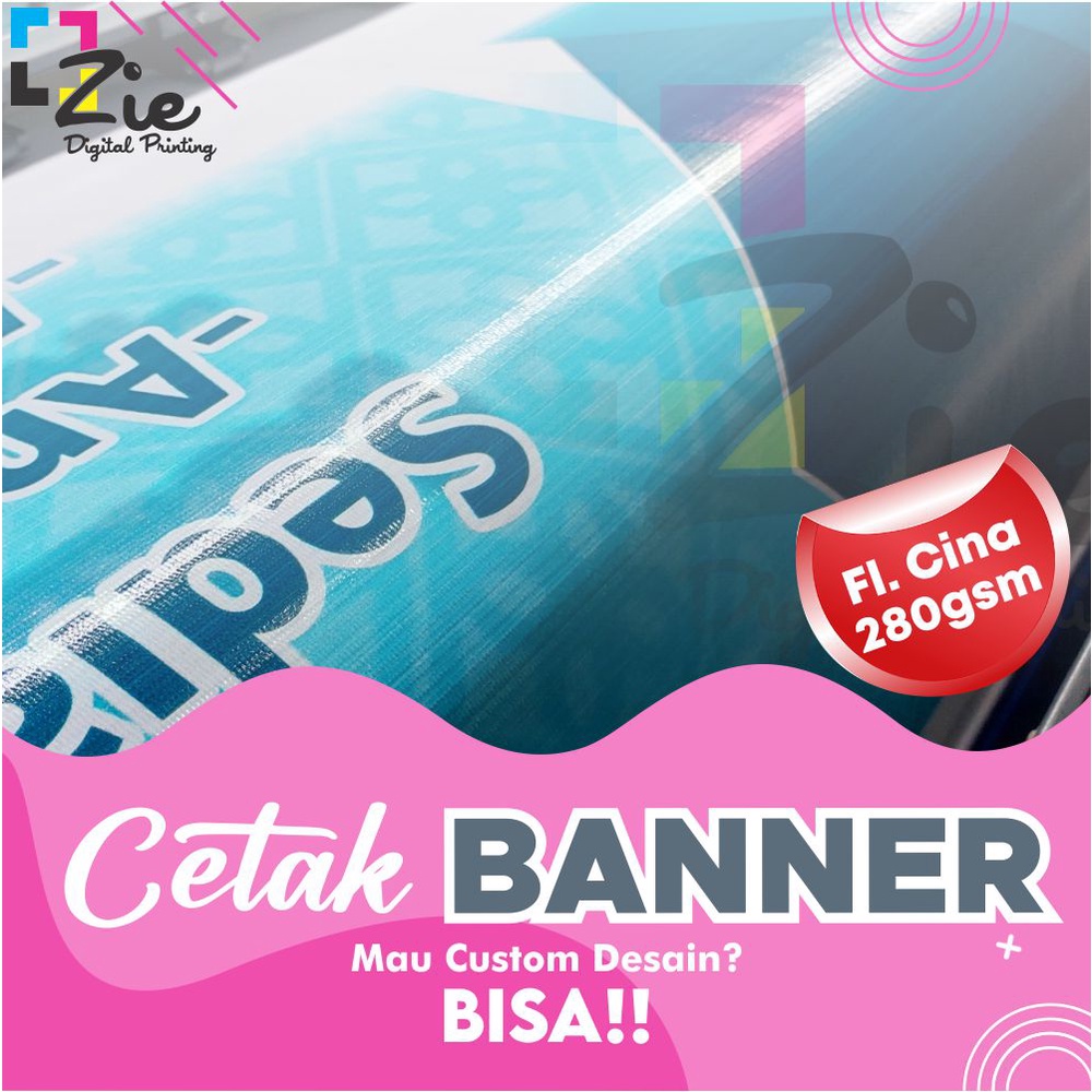 Jual Cetak Banner Frontlite Bahan Flexi 280gr Spanduk Backdrop Custom | Shopee Indonesia