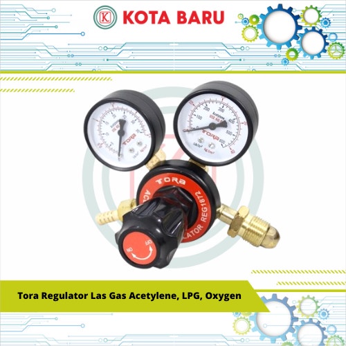 Jual Tora Regulator Las Gas Acetylene, LPG, Oxygen | Shopee Indonesia