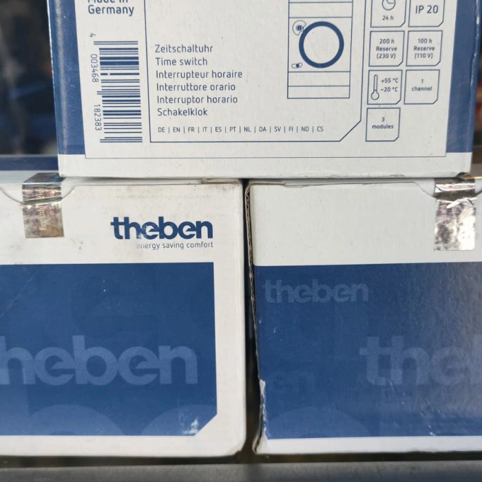 Jual Digital Counter Timer Theben Sul 181 D Original Timer Analog ...