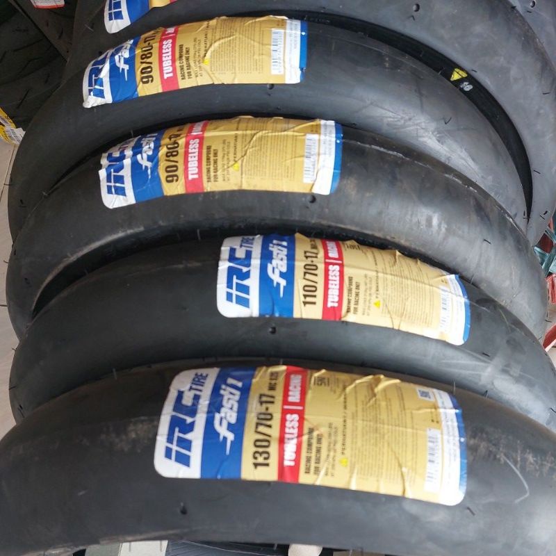 Jual BAN SOFT IRC FASTI 1 SLICK UKURAN 13070 17 SATUAN | Shopee Indonesia