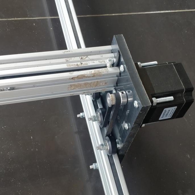 Jual Cnc Router Frame 120X120 Besar Nema 23 Stepper Motor Besar ...