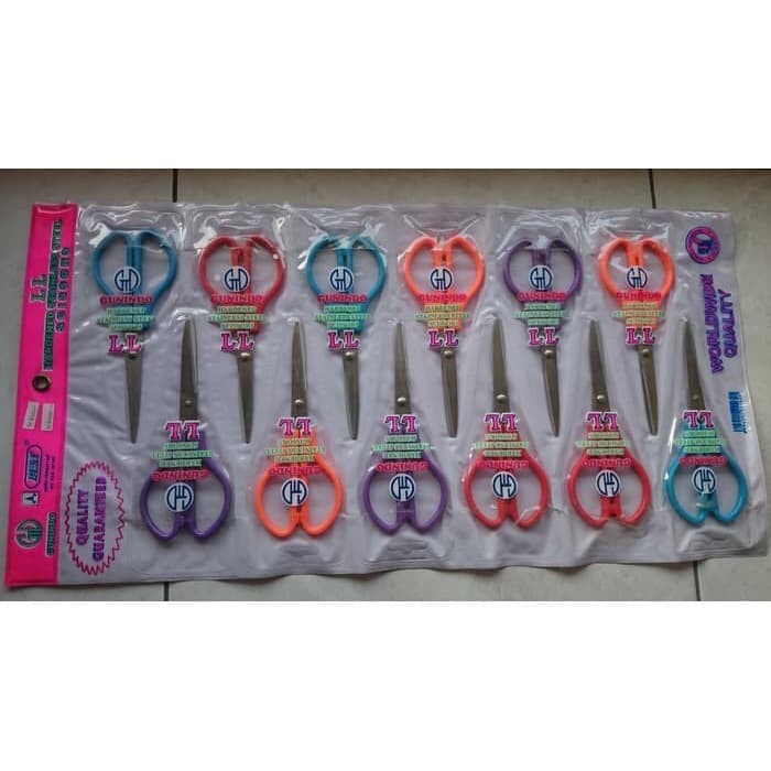 Jual Produk Gunting Gunindo Ll (Isi 12Pcs) Hemat | Shopee Indonesia