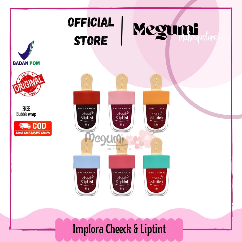 Jual { megumi_makeup } IMPLORA CHEEK & LIP TINT | Shopee Indonesia