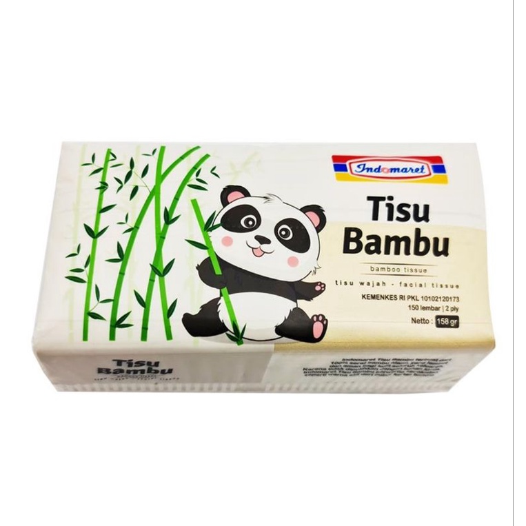 Jual Indomaret Tisu Bamboo 2ply isi 150 || Tisu Bambu Indomaret ...