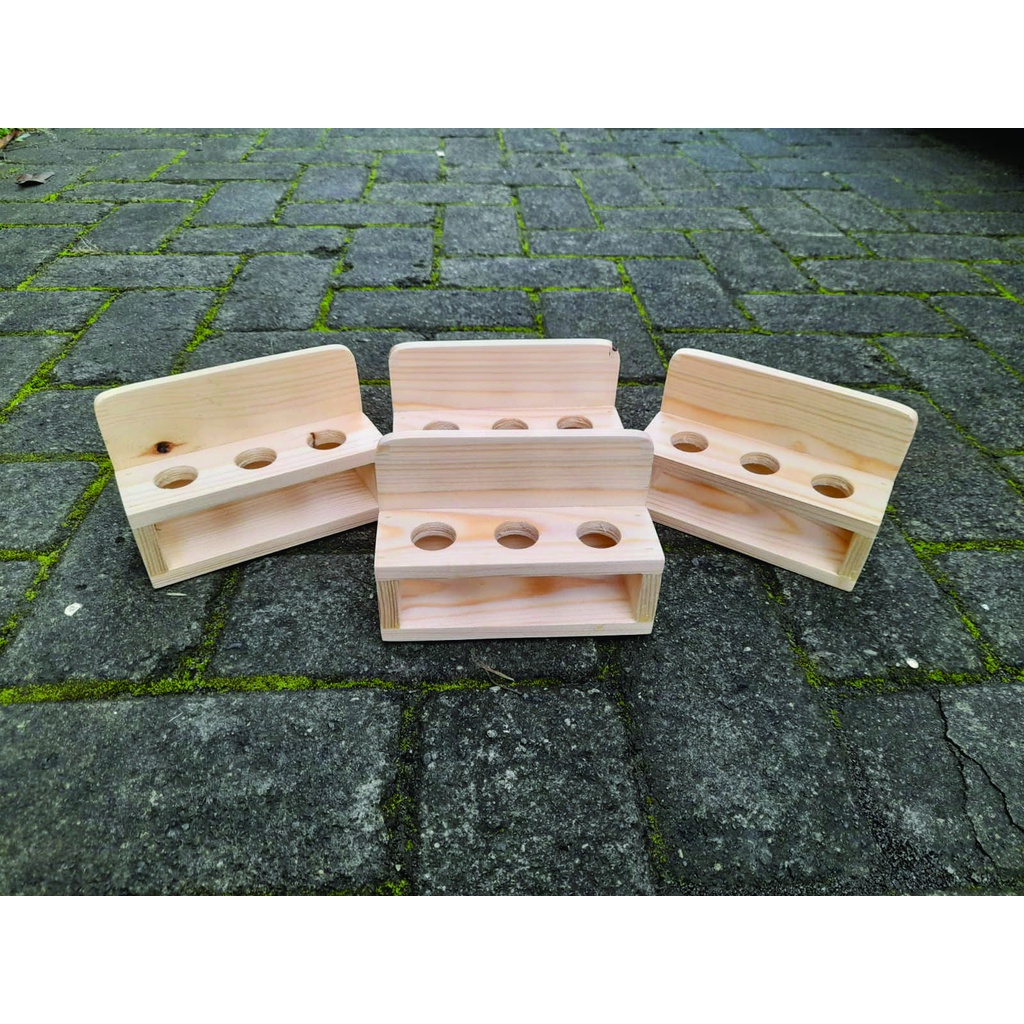 Jual rak kayu tempat botol parfum | Shopee Indonesia