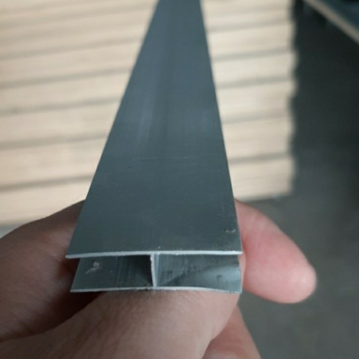 Jual Lis Policarbonate Sambungan profil H / profil U Alumunium | Shopee ...