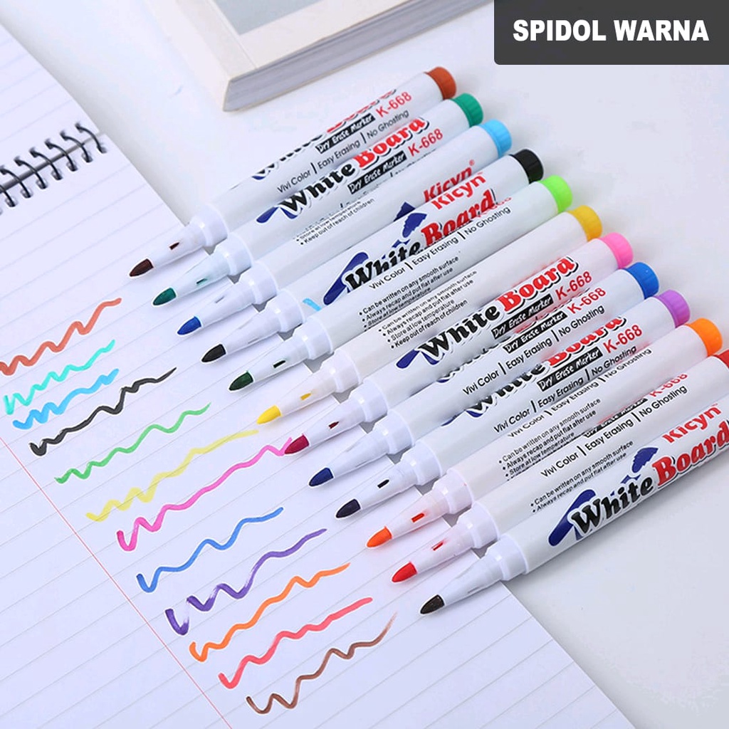 Jual Spidol Apung/Spidol Ajaib Spidol Whiteboard Floating Markers ...