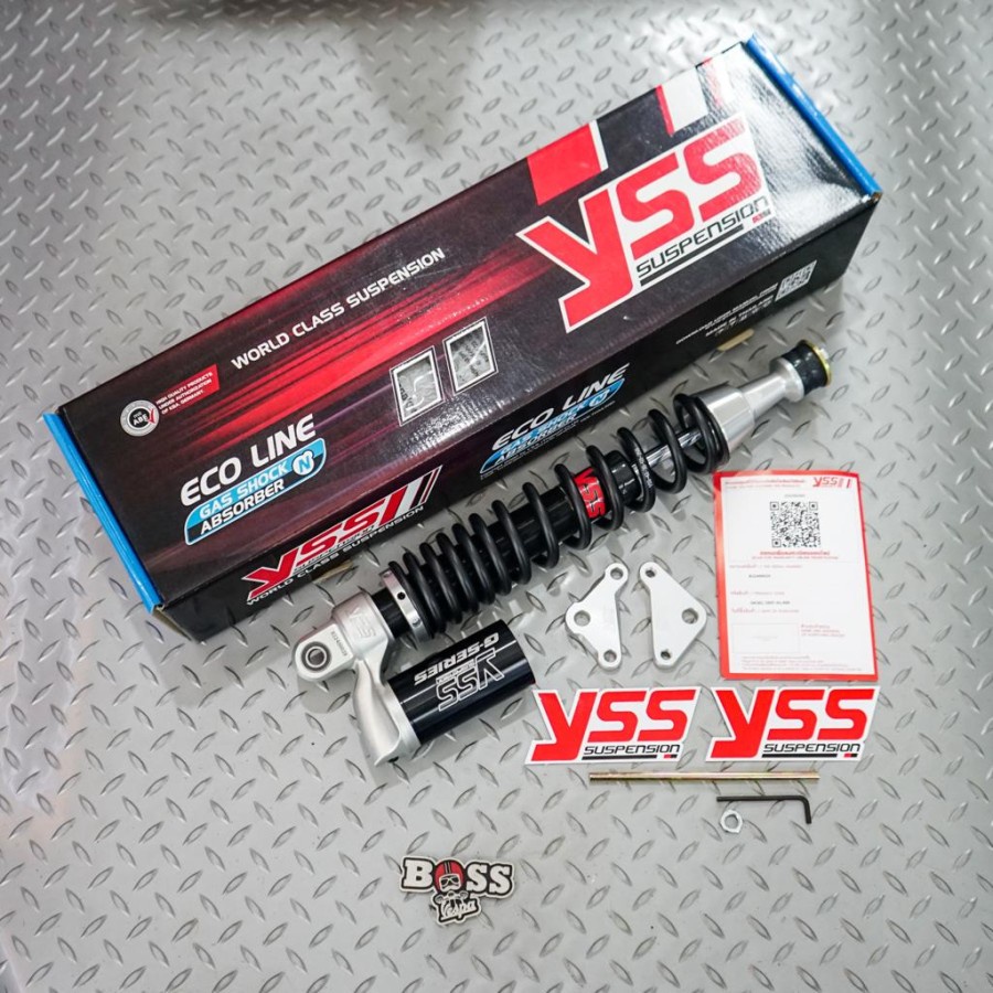 Jual Shock Tabung YSS Black New Model Rear Vespa Sprint Iget Prima ...