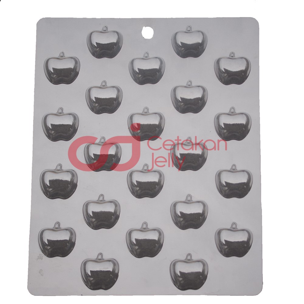Jual CJ Cetakan Coklat Cokelat Praline Buah Apel 22 Cavity Plastik ...