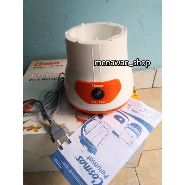 Jual Mesin Blender Cosmos CB 172 P + Kartu Garansi | Shopee Indonesia
