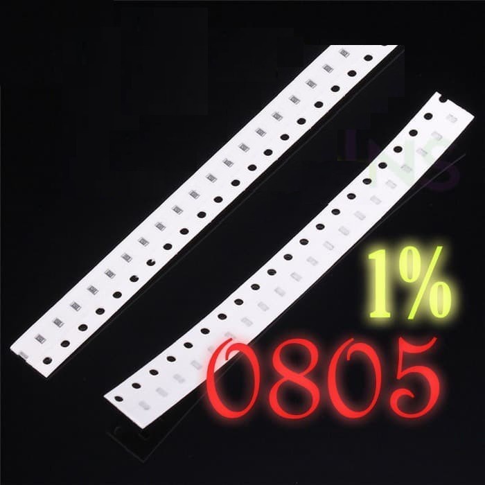 Jual SMD 2R2 Resistor 0805 1% SMT 2.2Ω 2.2 Ohm 5,6 ohm 68 ohm 75 ohm ...
