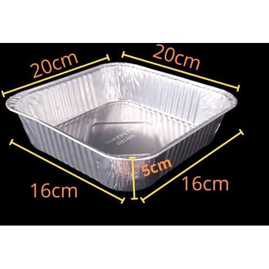 Jual [ECERAN] Aluminium foil OX 1400 / ALUMUNIUM FOIL TRAY / KOTAK ALUMUNIUM Per Pcs | Shopee ...