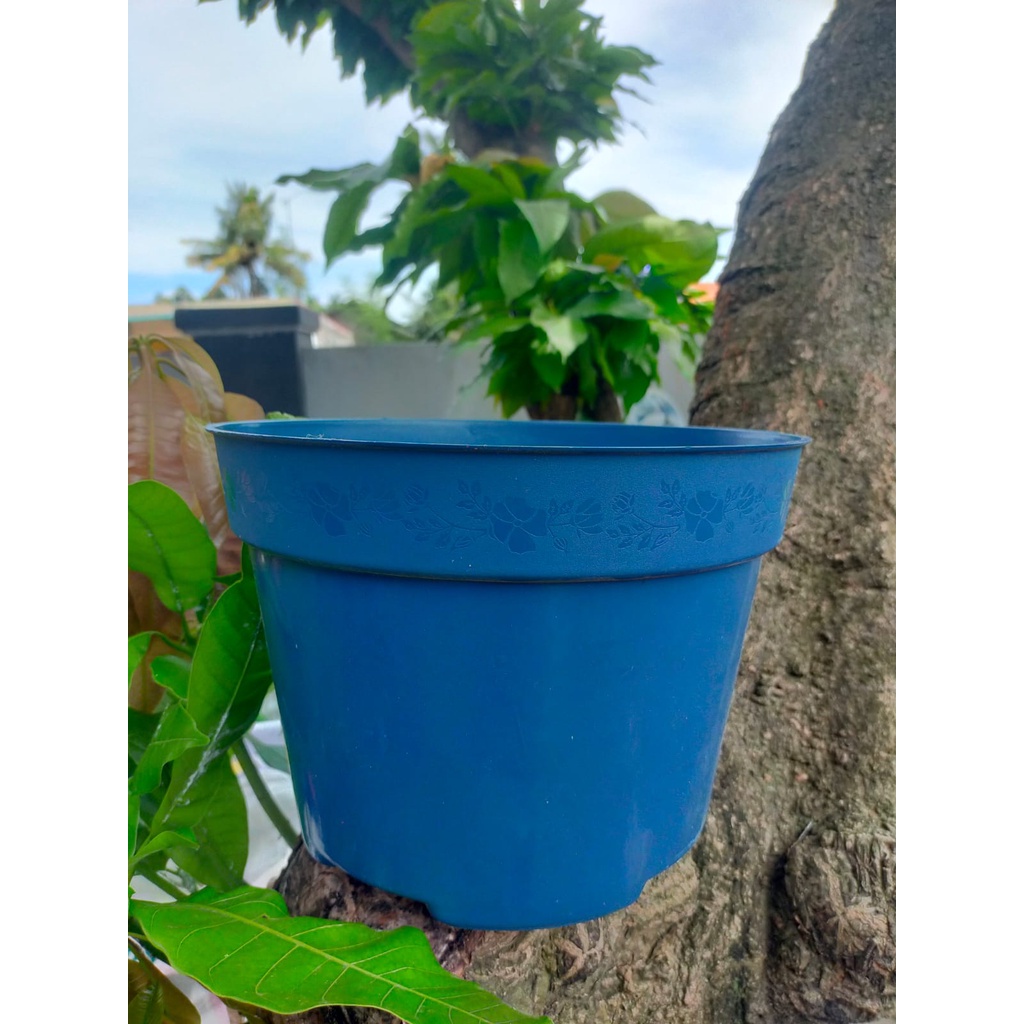 Jual Pot Bunga 25 Cm Pot Tanaman Plastik Ukuran Diameter 25 cm | Shopee ...