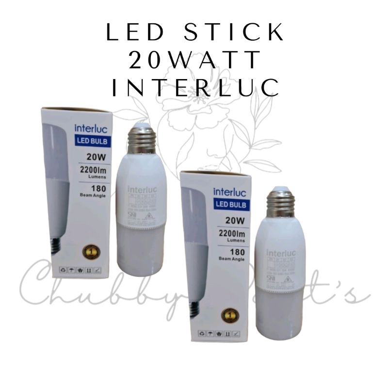 Jual Interluc LED Bulb 20watt | Shopee Indonesia