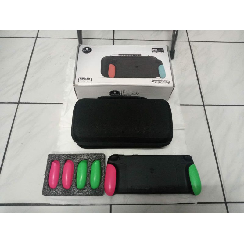 Jual Skull & Co Max Carry Carrying Case + Grip Case Splatoon Edition ...