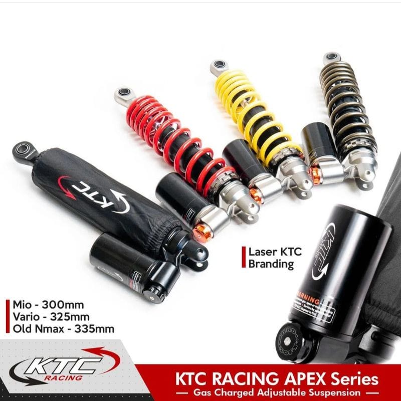 Jual SHOCKBREAKER KTC RACING APEX MIO, VARIO, XEON, SHOPPY, SMASH, BEAT ...