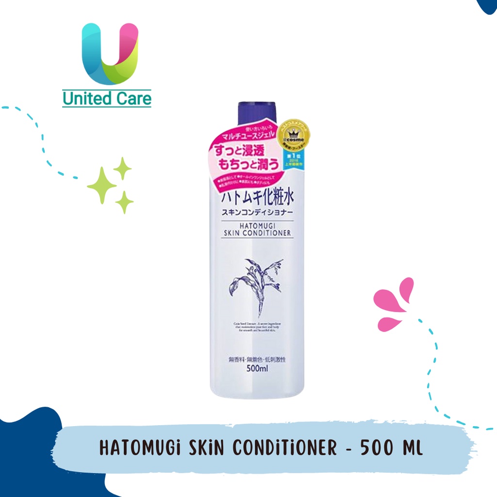 Jual Hatomugi Skin Conditioner 500 ml Original (BPOM) / HATOMUGI ...