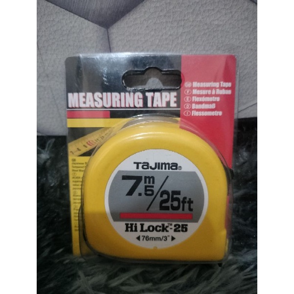 Jual Meteran TAJIMA HI LOCK 25 | Shopee Indonesia