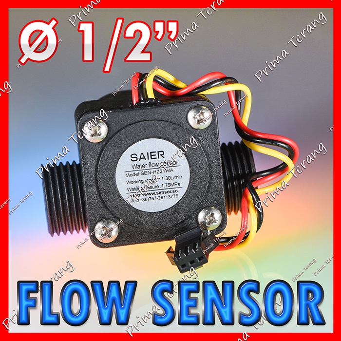Jual Flow Sensor 1/2“ Flow Meter 1/2 Inch Water Flowsensor Lurus ...