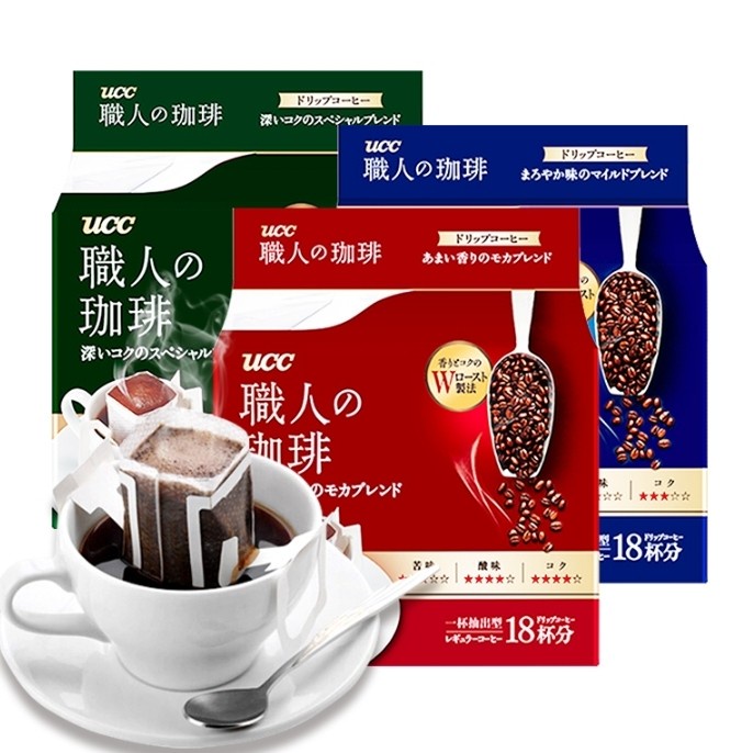 Jual UCC Craftsman Special Deep Rich Blend Drip Ground Coffee 18 x 7 ...