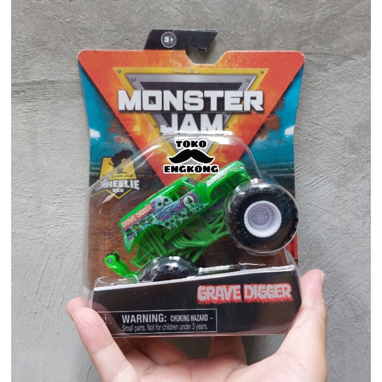 Jual MOBIL MONSTER JAM GRAVE DIGGER ORIGINAL | Shopee Indonesia