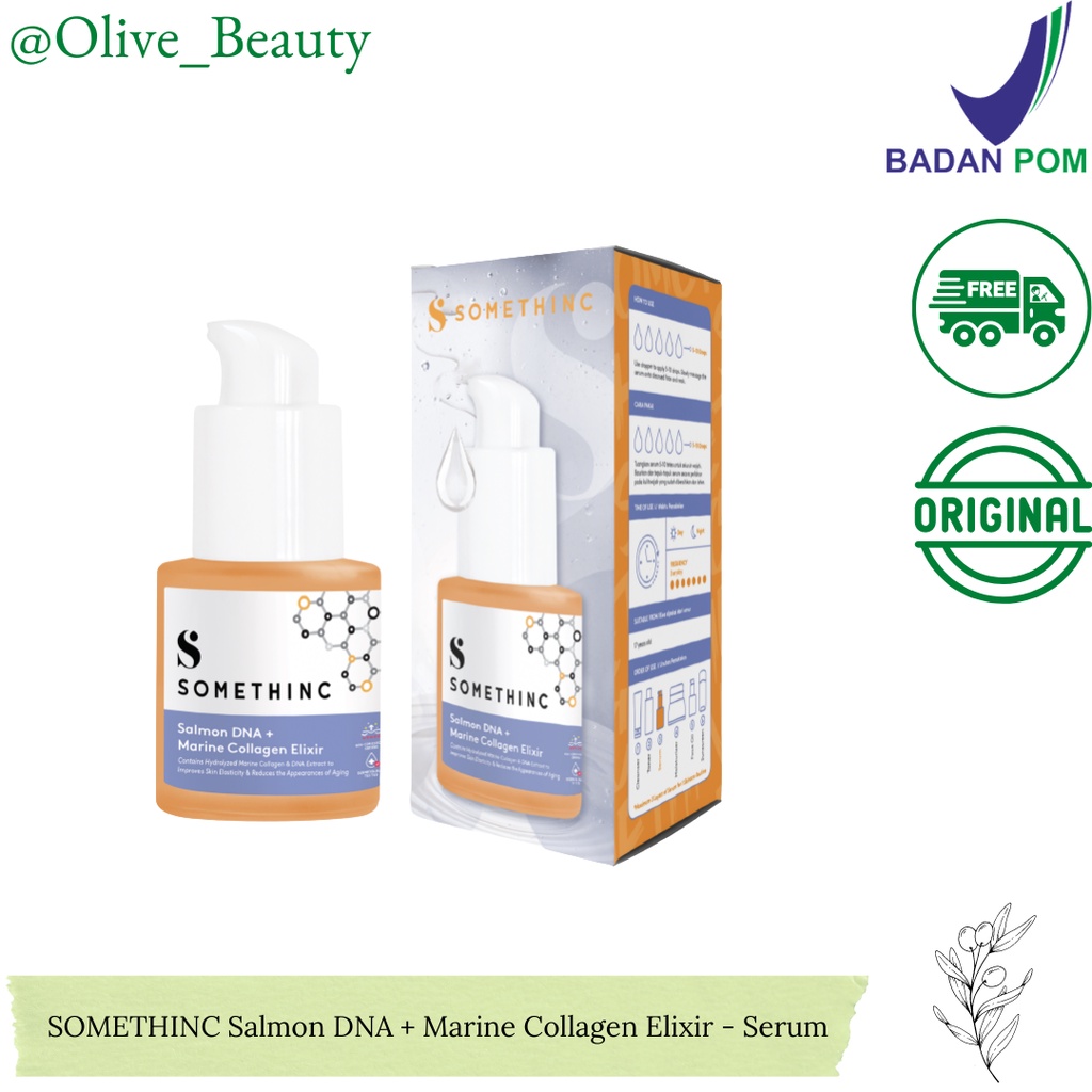 Jual SOMETHINC Salmon DNA + Marine Collagen Elixir - Serum | Shopee Indonesia