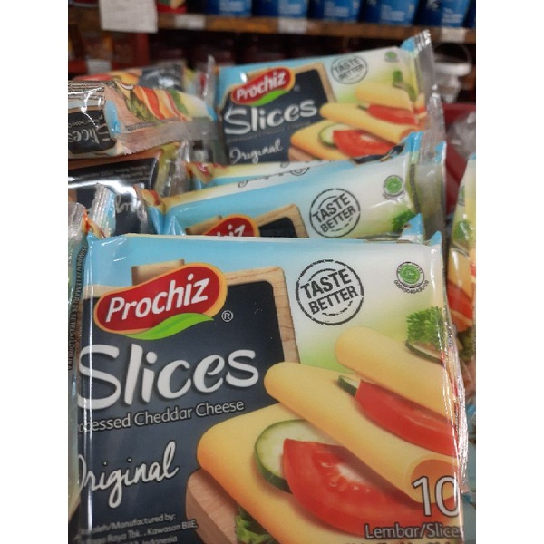 Jual prochiz slice 170gr/pcs (10 slice) | Shopee Indonesia