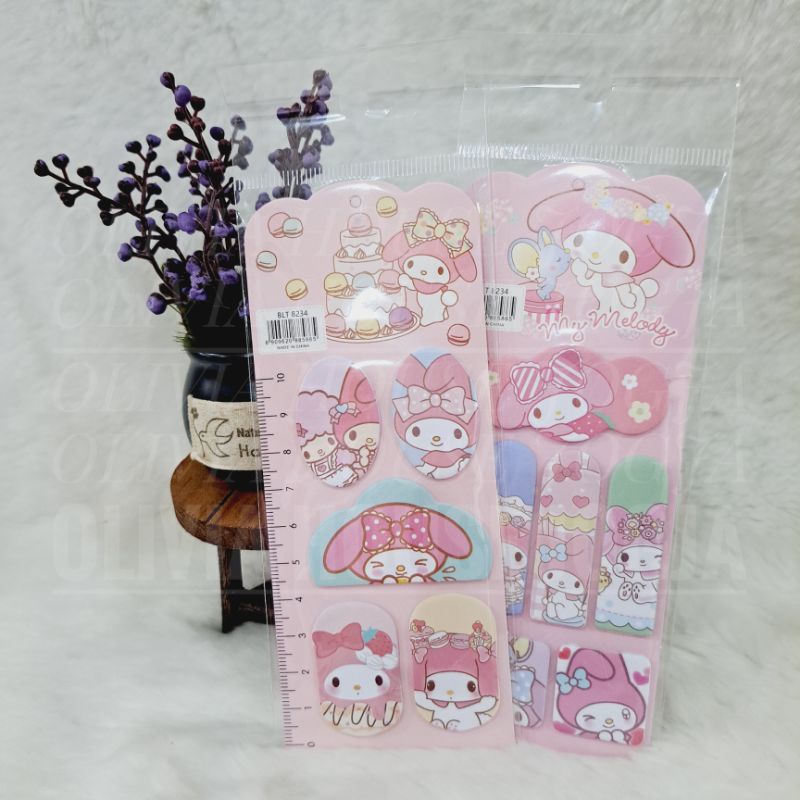Jual Sticky Note My Melody Pink Page Marker My Melody Note My Melody ...