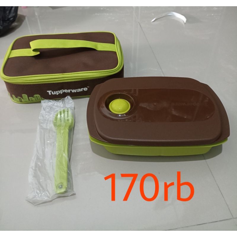 Jual Tupperware Bring Your Own Lunch set / Kotak Bekal Makan Anak ...