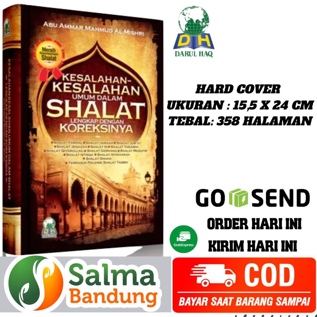 Jual Buku Kesalahan - Kesalahan Umum Dalam Shalat Lengkap Dengan Koreksinya - Abu Ammar Mahmud ...