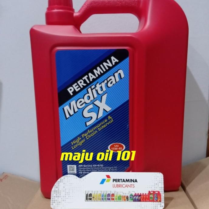 Jual Oli Pertamina Meditran Sx 15W 40 10 Liter | Shopee Indonesia