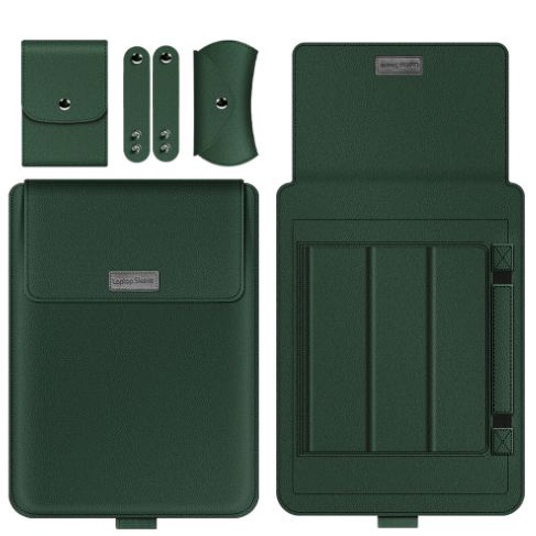 Jual HP Pavilion 13 14 15 inch Tas Leather Sleeve Laptop Standing ...