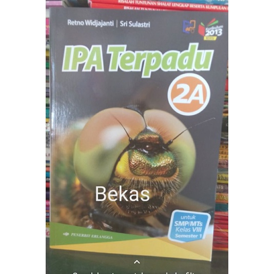 Jual IPA Terpadu 2A SMP Kelas 8 VIII Penerbit Erlangga | Shopee Indonesia