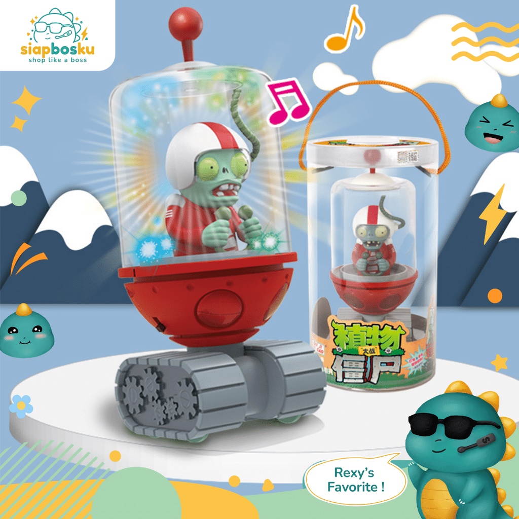 Jual MAINAN ANAK PLANTS VS ZOMBIES 2 SHIELD ZOMBIE SET ACTION FIGURE ...