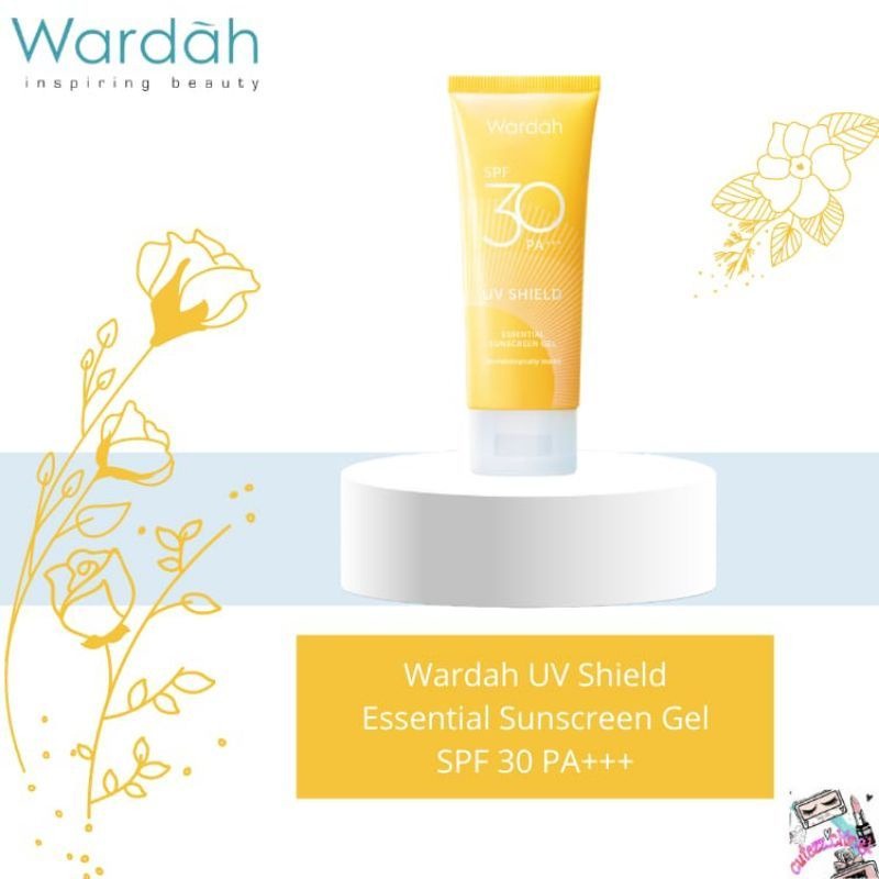 Jual Wardah UV Shield Essential Sunscreen Gel SPF 30 PA +++ 40 ml | Shopee Indonesia
