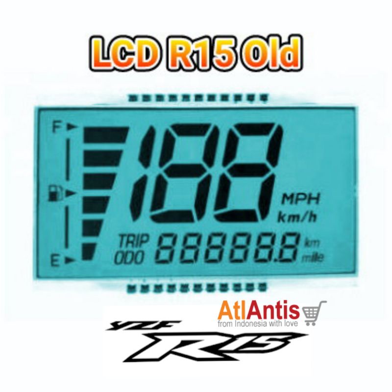 Jual LCD Yamaha R15 Old, LCD Speedometer R15V2 New And Original ...