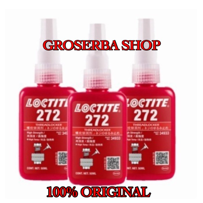Jual LOCTITE 272 50 ML LEM MATERIAL ORIGINAL - LOCTITE 272 50ML LEM S ...