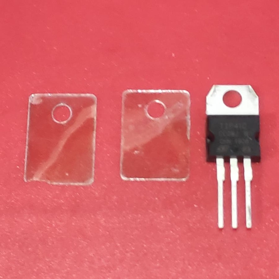 Jual ISOLATOR MIKA TRANSISTOR 13x18 13MM 18MM TO-220 TIP 31 32 41 42 D ...