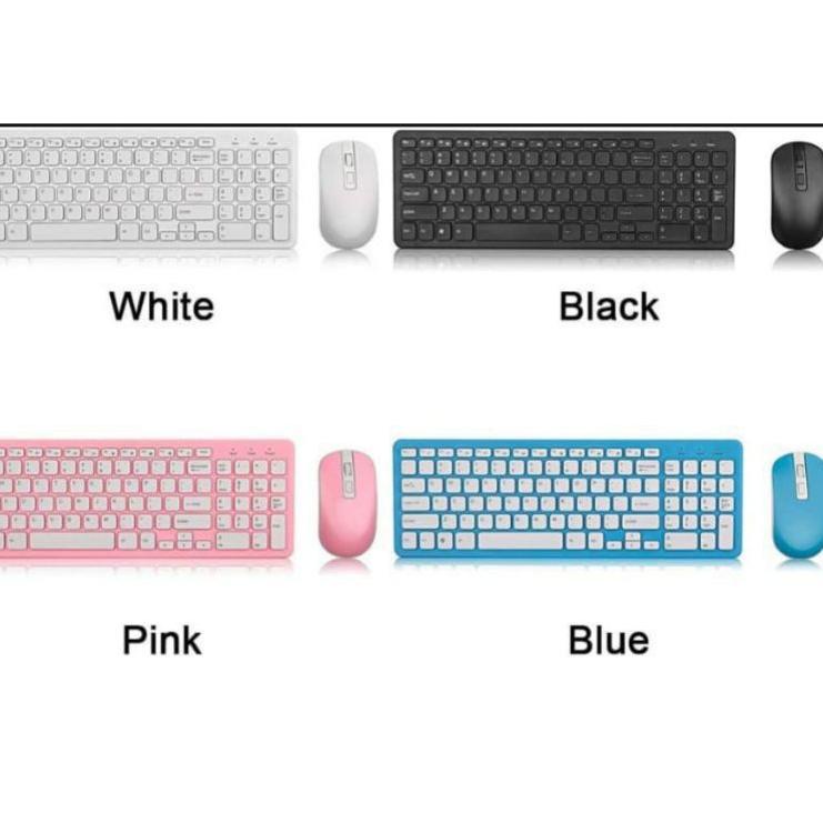 Jual Jual FN8CM HP Wireless Keyboard and Mouse Set Combo GKM520 Keys ...