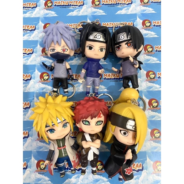 Jual Figure Keychain / Gantungan Kunci Naruto Big E Minato Gaara ...