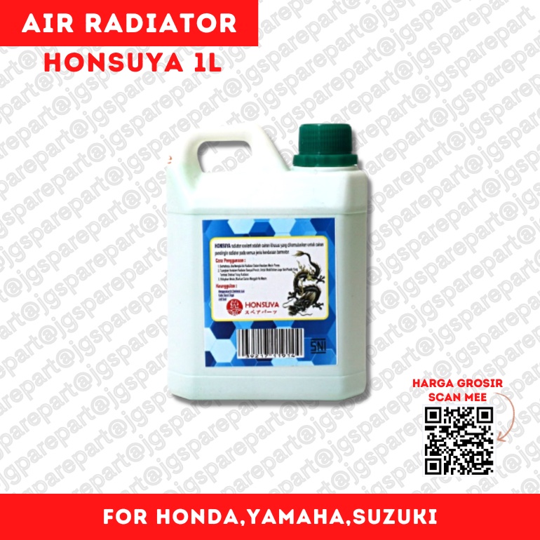 Jual Air Radiator Air Coolant Mobil/Motor Merk honsunya 1 Liter ...