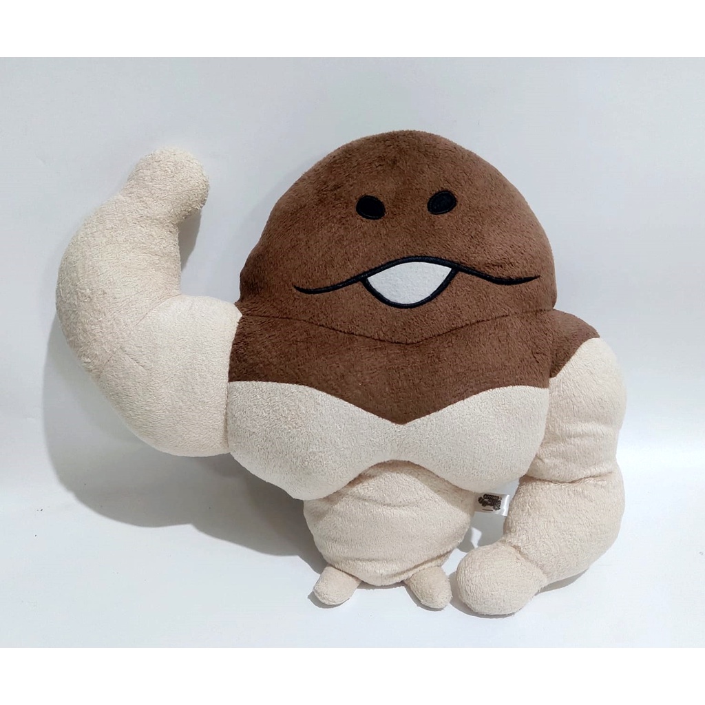 Jual Boneka Muscle Nameko Mushroom Original Beeworks Jepang Big Plush ...