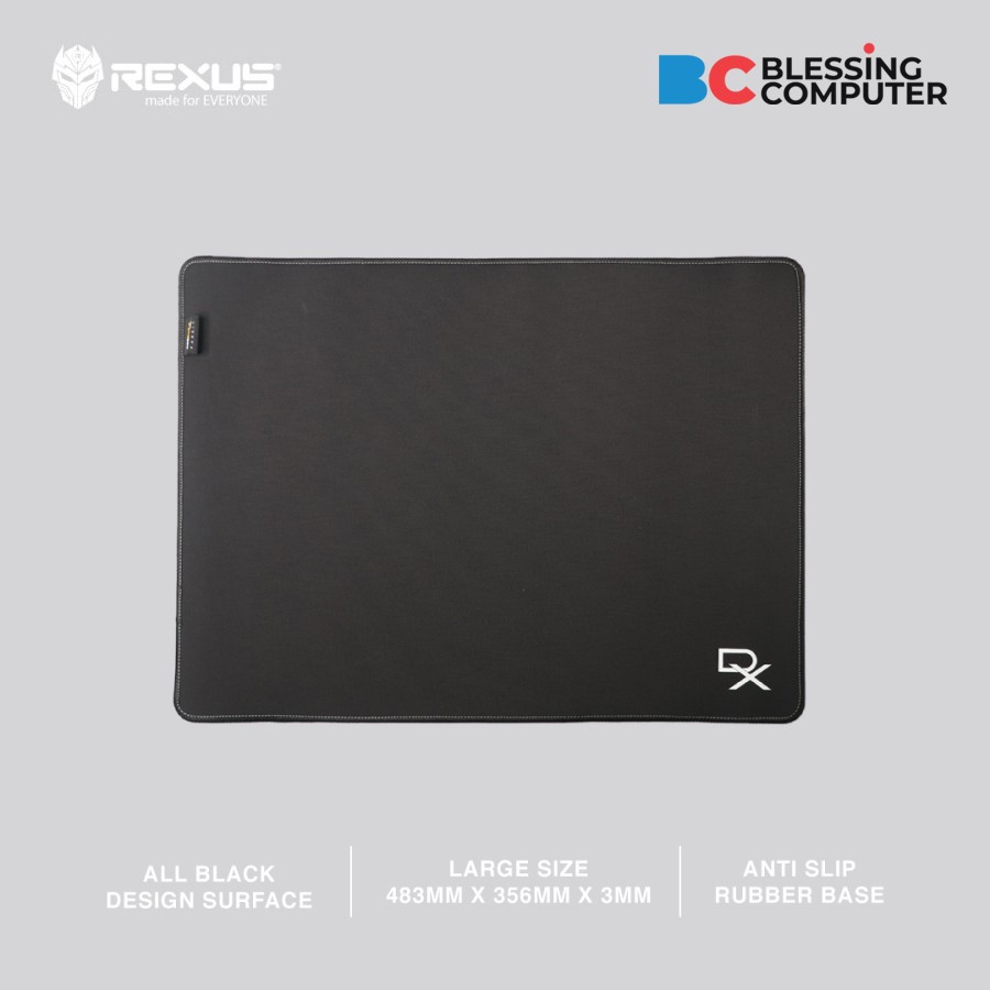 Jual Mouse Mat Gaming REXUS DAXA CORDURA DX MC02 | Shopee Indonesia